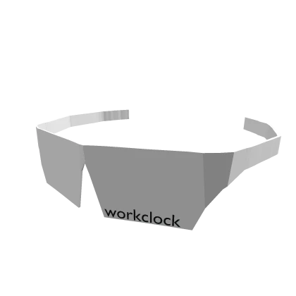 [⏳LIMITED] White Workclock Shades | Roblox Item - Rolimon's