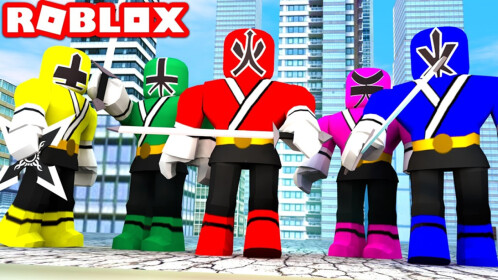 (ATUALIZAÇÃO) Power Rangers!!! - Roblox