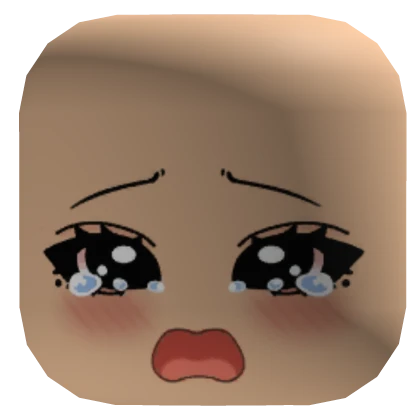 anime crying chibi