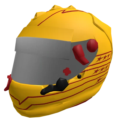 Lewis Hamilton 2025 Racing Helmet Yellow | Roblox Item - Rolimon's