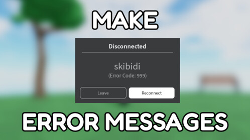 Người tạo lỗi Roblox ️ [UPD] - Roblox