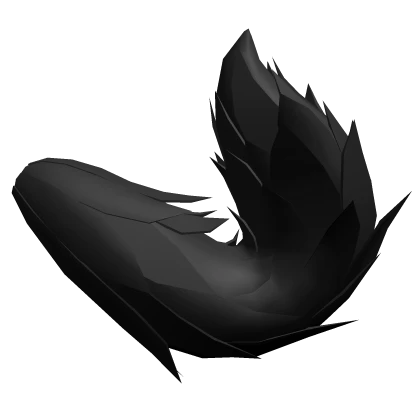 Fluffy Black Tail | Roblox Item - Rolimon's