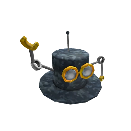 (1/11 LEFT) CODE: BHAT | Bluesteel Hatbot | Roblox Item - Rolimon's