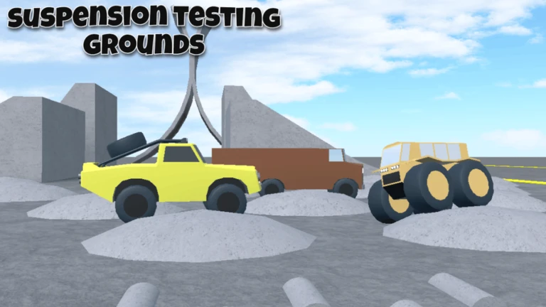 Zona de pruebas de suspensiones - Conducción de coches con rampa de ...