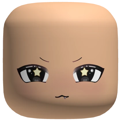 determined face anime