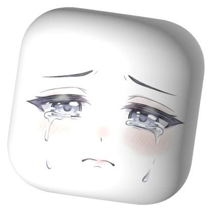 sad face expression anime
