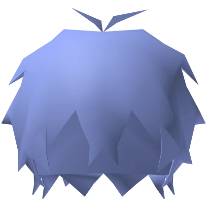 Low Poly Messy Boy Hair Blue | Roblox Item - Rolimon's
