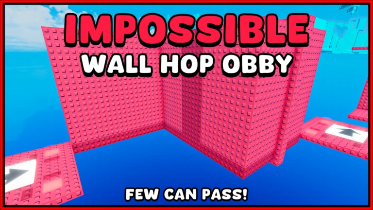 Obby But You Wall Hop - Roblox