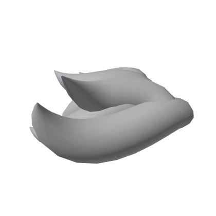 Fluffy Messy Hair Tuft (Light Grey/Gray) | Roblox Item - Rolimon's