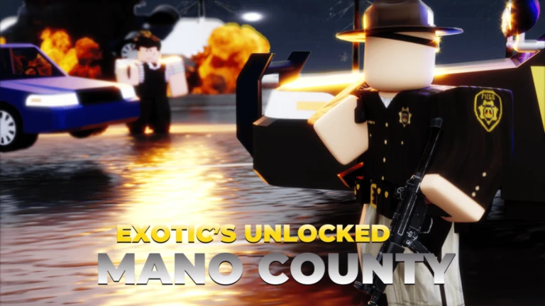POLICE Mano County لعب الأدوار - Roblox