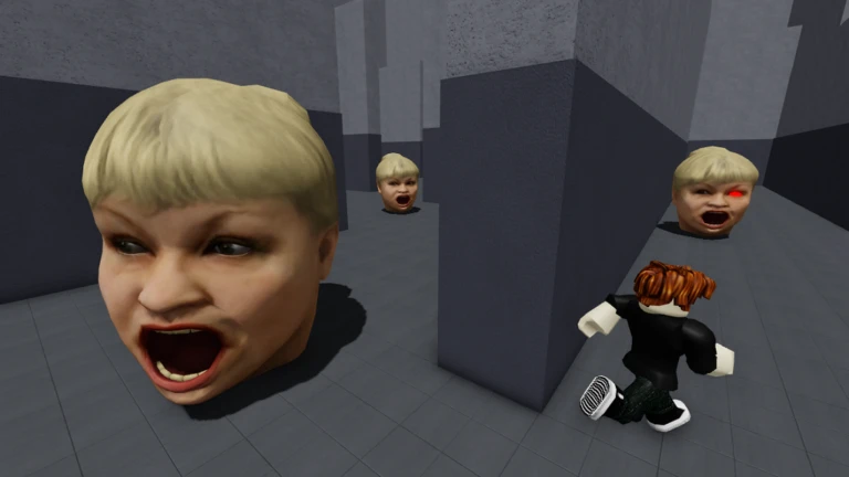 Escape Angry Head - Roblox