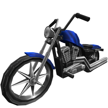 Deluxe Motorcycle - Blue | Roblox Item - Rolimon's