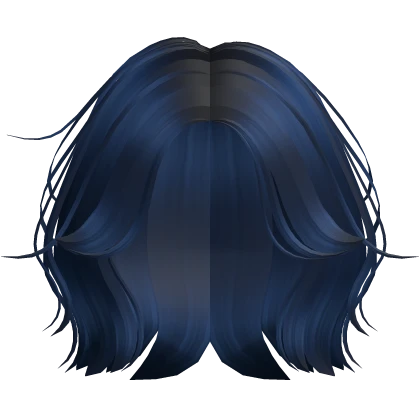 Wavy Layered Blowout Bob (Blue) | Roblox Item - Rolimon's