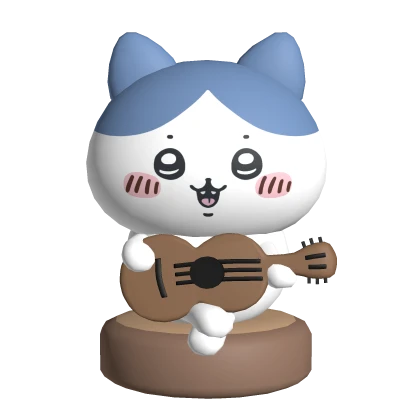 hachiware (chiikawa) playing guitar | Roblox Item - Rolimon's