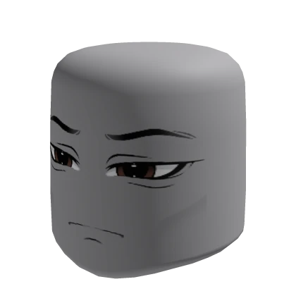 Mysterious Man Face [Brown] - Roblox