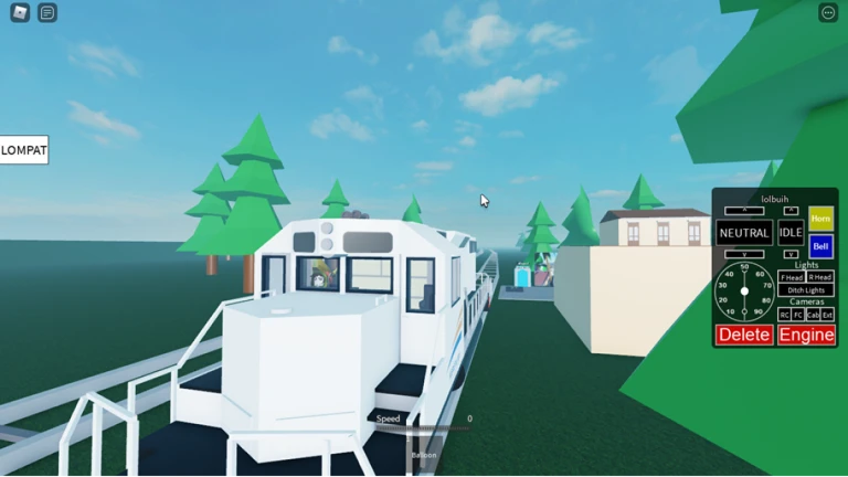 Kereta Api indonesia Dan Menyetir Kereta Api - Roblox