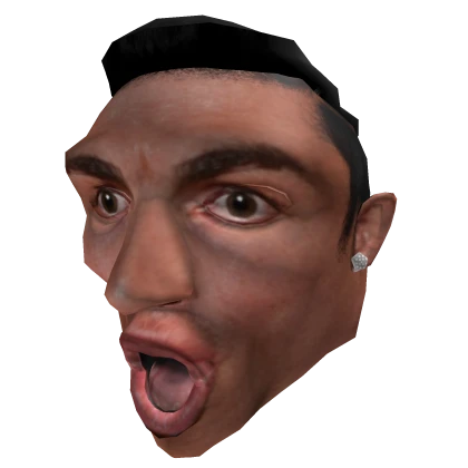 Cristiano Ronaldo SIUUU Meme Face | Roblox Item - Rolimon's