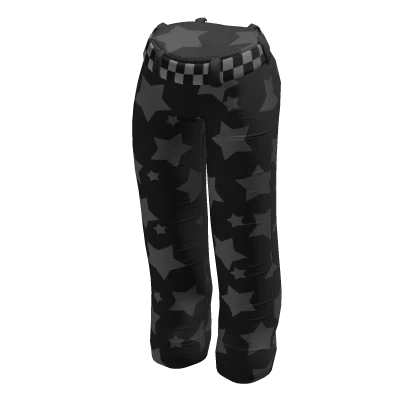 Starry trousers [Black] | Roblox Item - Rolimon's