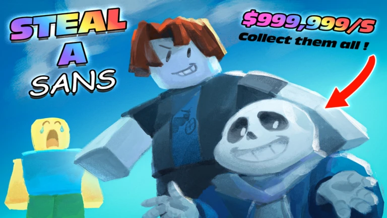 [NEW CHARACTERS & MORPHS!] Steal a Sans - Roblox