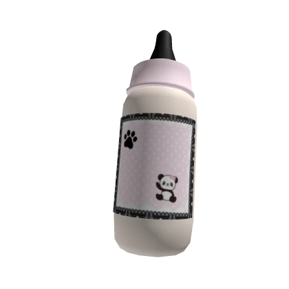 kawaii creepycute pink black baby milk bottle | Roblox Item - Rolimon's