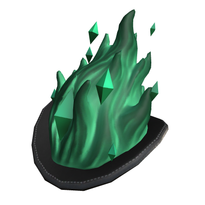 Chapéu de Cowboy com Ponta de Chamas - Roblox