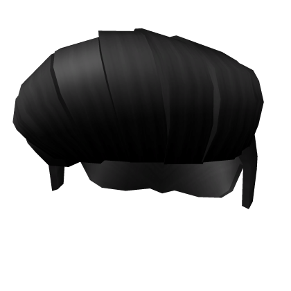 Pelo liso negro - Roblox