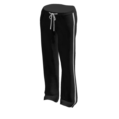 Black Flared Low Rise Sweatpants | Roblox Item - Rolimon's