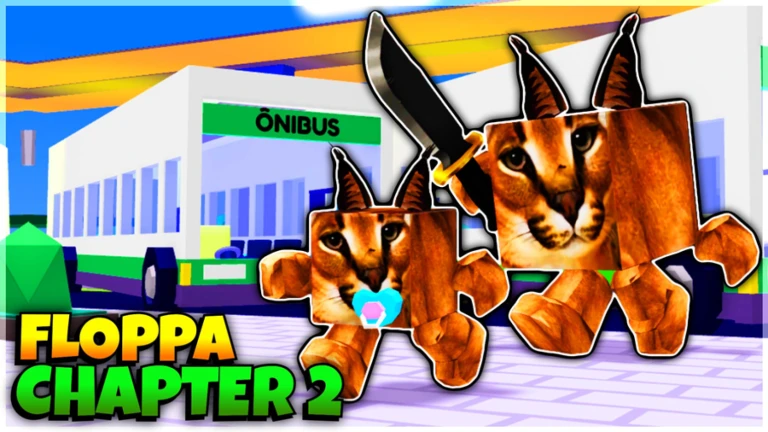 หลบหนีจากนักฆ่า Floppa - Roblox