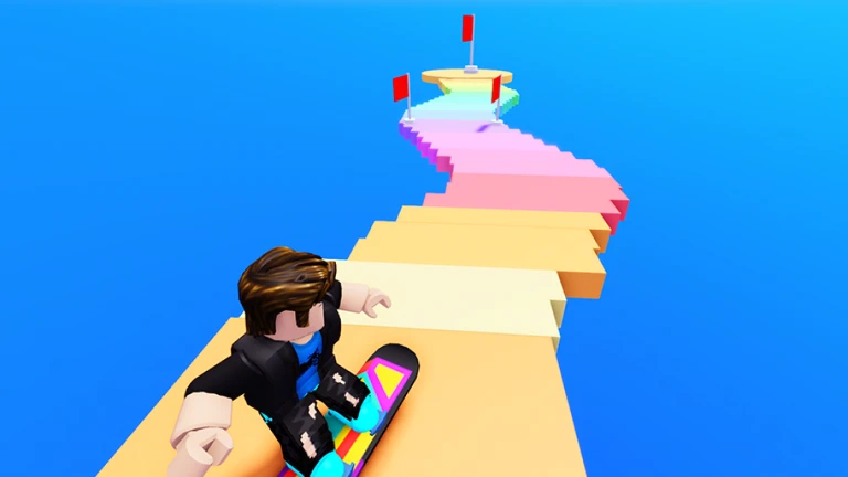 [UPD] Snowboard Obby World 8 - Roblox
