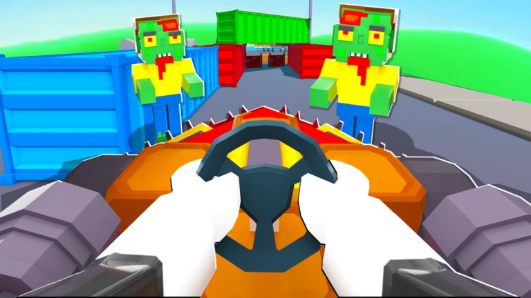 Construye un coche para matar zombis - Roblox