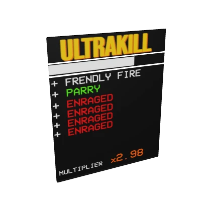 Ultrakill Style Meter | Roblox Item - Rolimon's