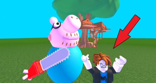 Sobreviva do Papai Pig - Roblox