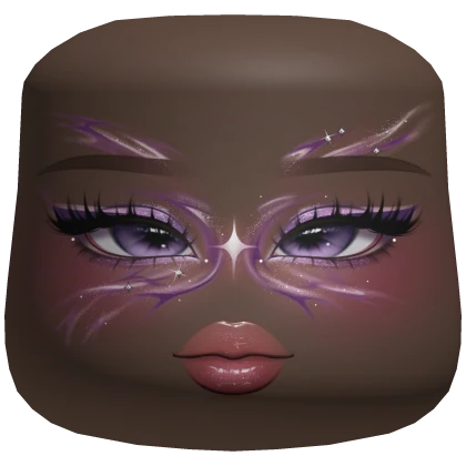 Ethereal Amethyst Purple Makeup (Cheeks) | Roblox Item - Rolimon's