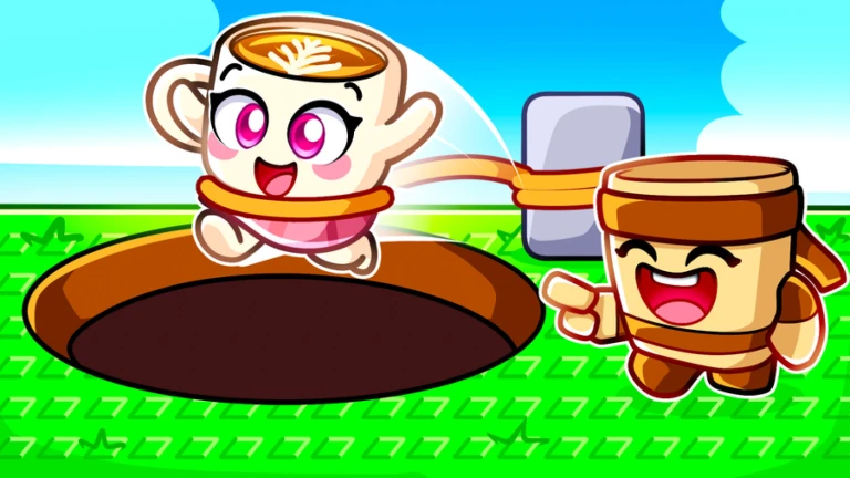 구멍으로 점프하기 [ UPD 4 ] - Roblox