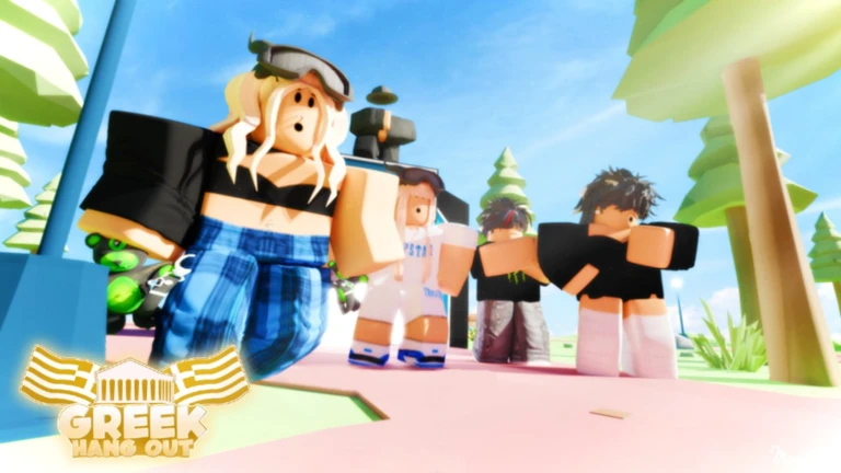 GREEK HANG OUT - Roblox