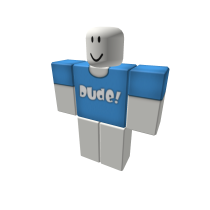 Blue Dude! T-Shirt - Roblox