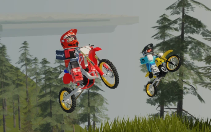 [อัปเดตฤดูใบไม้ผลิ ] Oak Valley ATV / Bike Park - Roblox