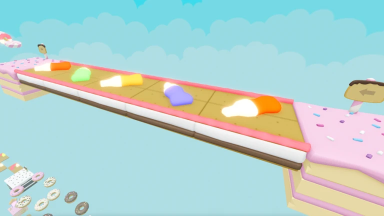 Candy World Obby Easy 690 etapas [ ¡Mascotas!] - Roblox