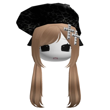 Moe Panther Fur Swag Cap Hair Brown | Roblox Item - Rolimon's