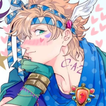 Caesar Zeppeli my husxbando kiz kiz