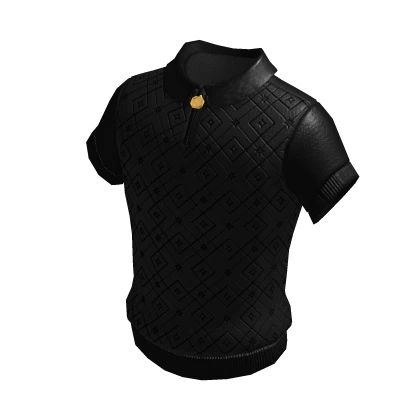 Polo Shirt | Black | Roblox Item - Rolimon's