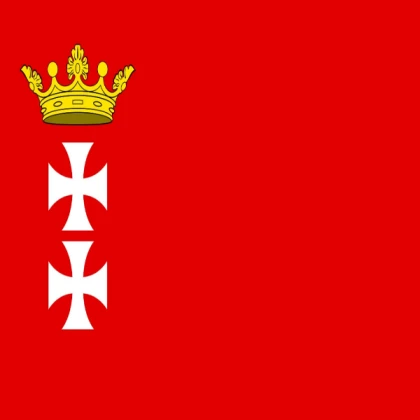 Free City of Danzig Flag (Napoleonic)