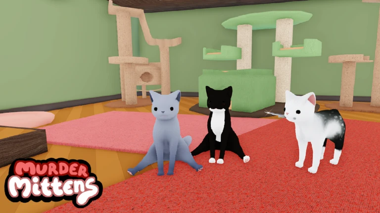 臨NEW CODE Murder Mittens Cat 살인 미스터리 - Roblox