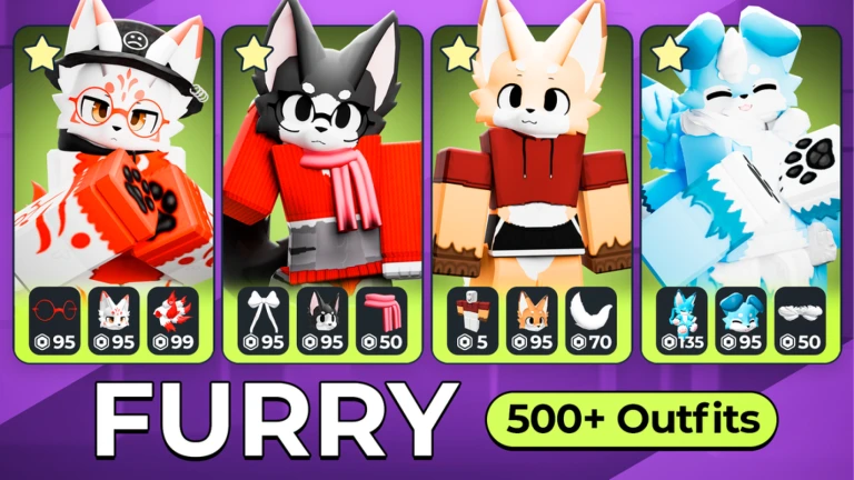 力Furry 의상 - Roblox