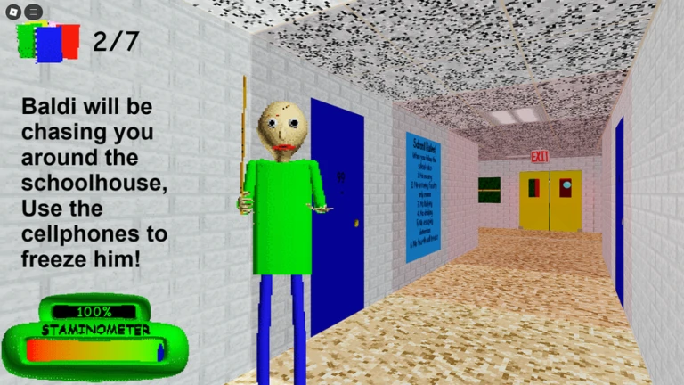 Roblox 및 Epic에서 Baldi의 기본! - Roblox