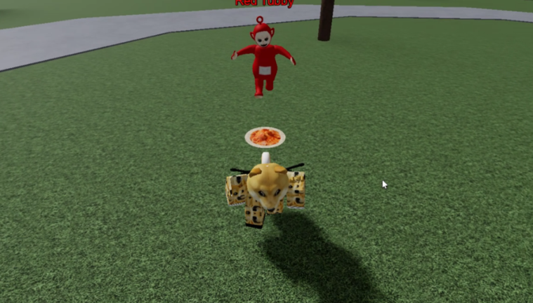 (Novo Tubby) Teletubbies famintos - Roblox