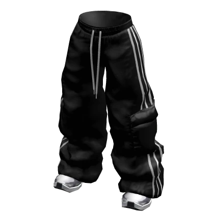 Stylish Black Baggy Tracksuits | Roblox Item - Rolimon's