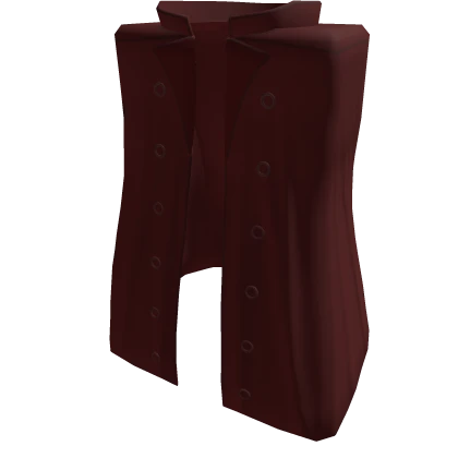 ♾️ Red Futuristic trench coat (PBR) | Roblox Item - Rolimon's