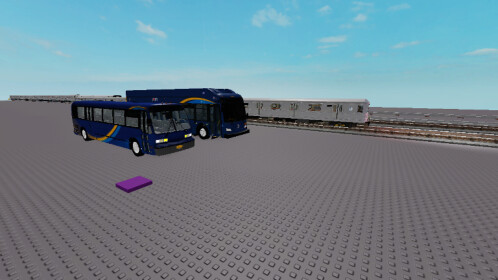 Sınırsız Metro Treni ve Otobüs Simülatörü Oyunum - Roblox