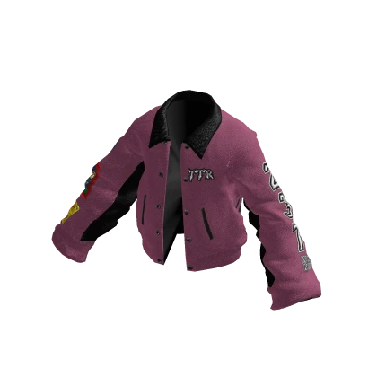 TTR Pink Varsity Jacket | Roblox Item - Rolimon's